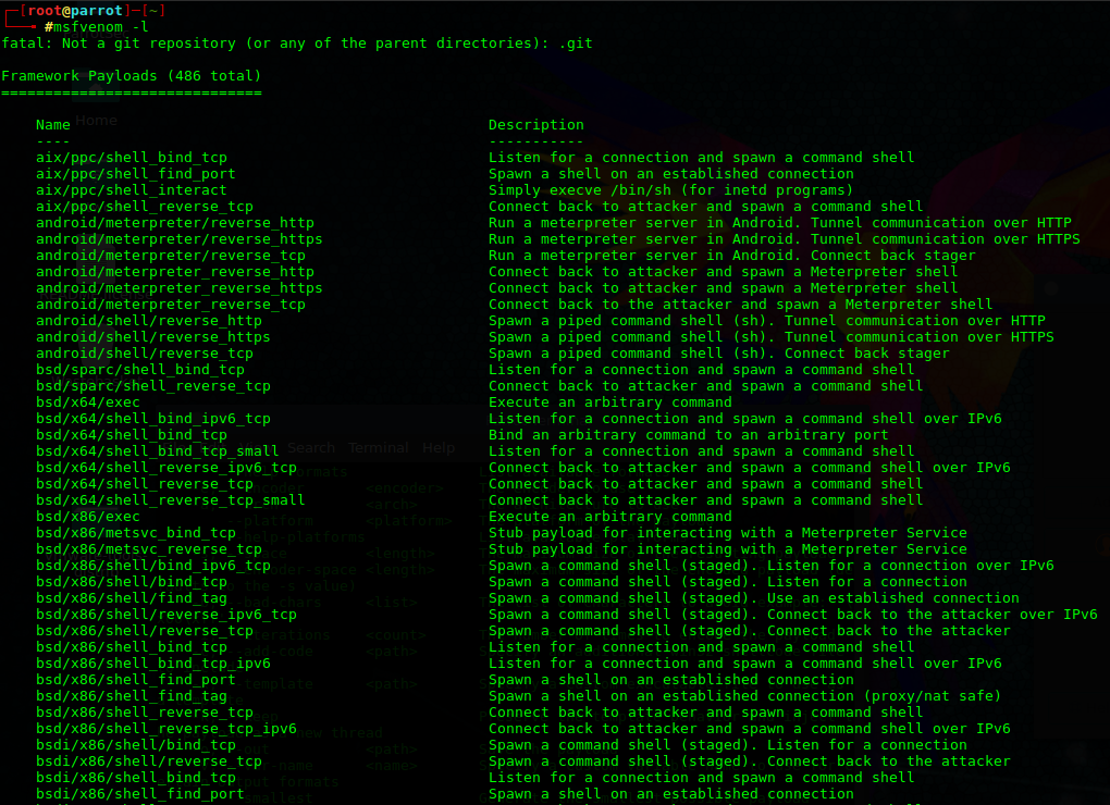 Generating Payloads With Msfvenom · Ksec Ark Pentesting And Redteam Knowledge Base